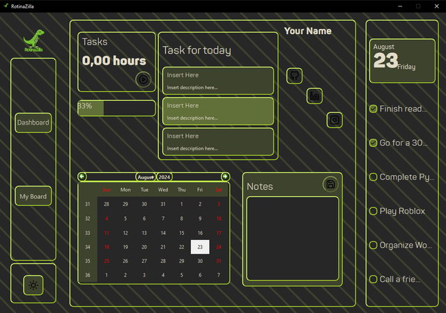 GitHub - gmoreno-dev/RotinaZilla: RotinaZilla, um gerenciador de rotinas que combina ...