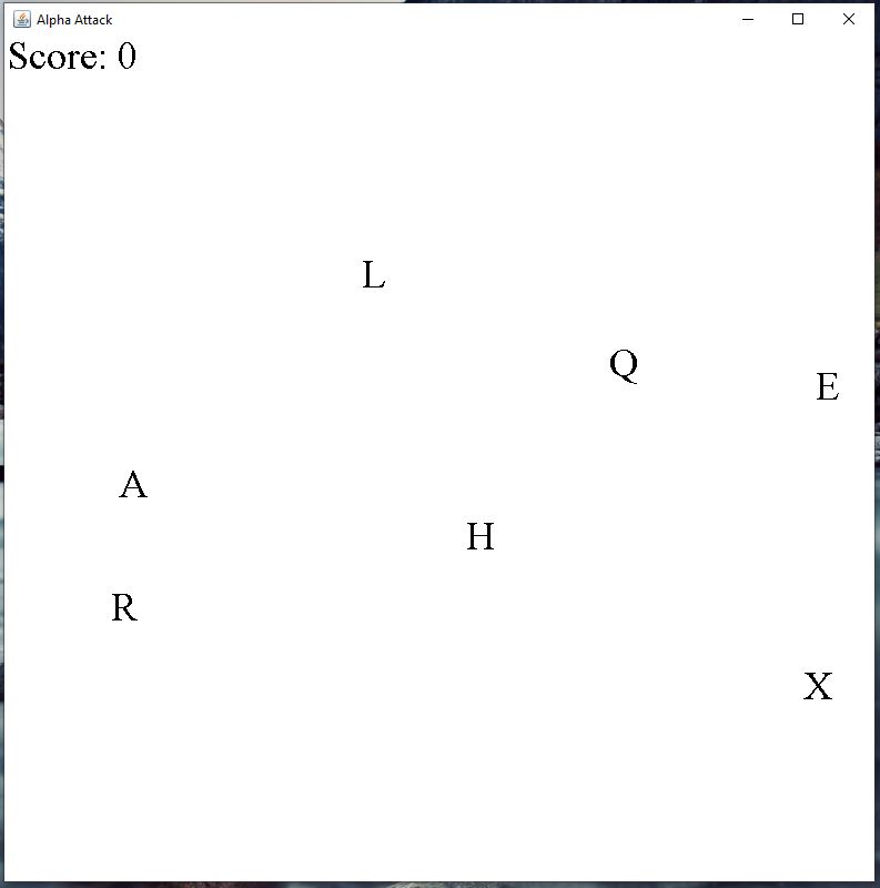 GitHub - abhiardeshana09/AlphaAttackTypingGame: A typing game coded in ...