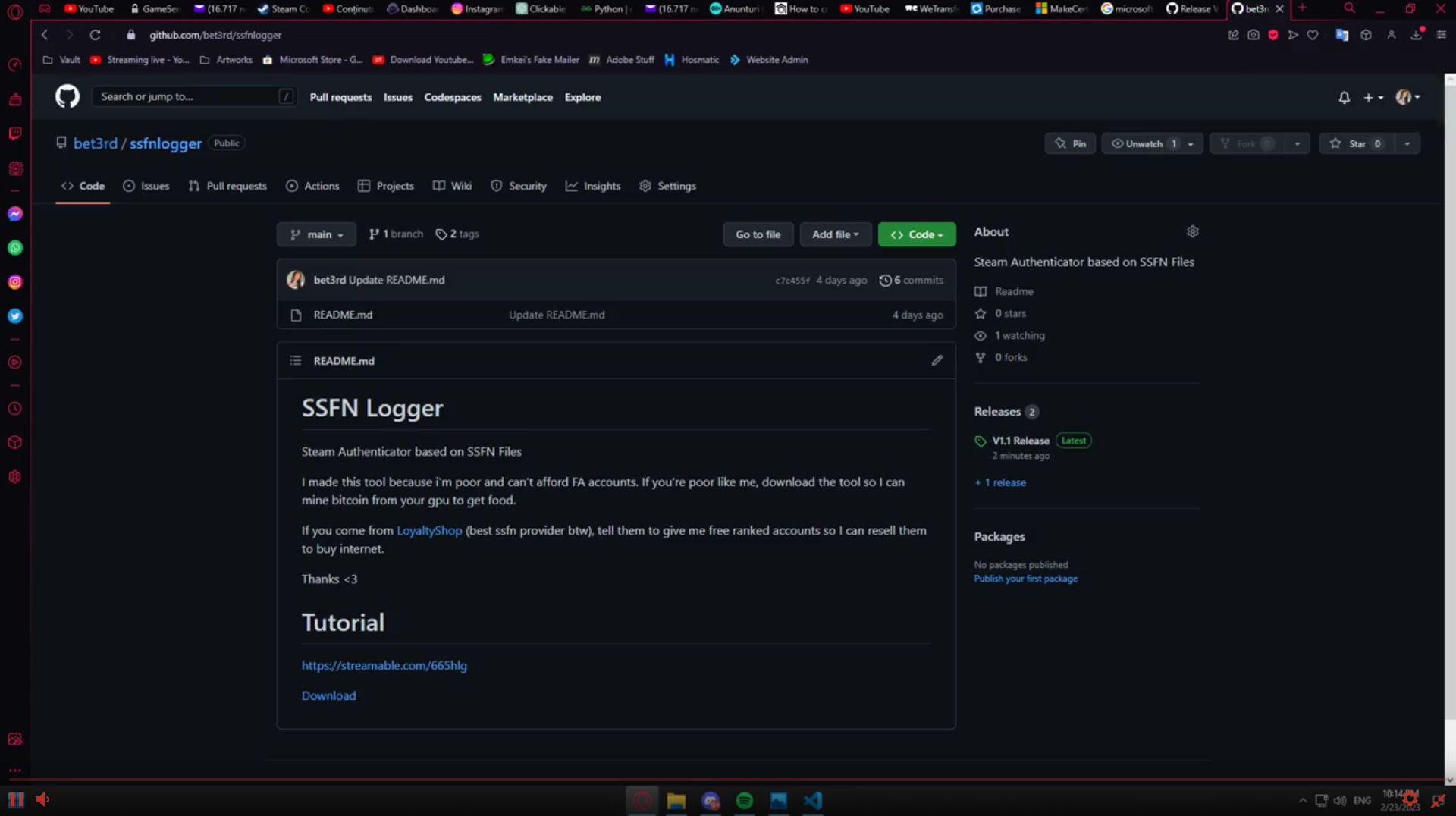 GitHub - bet3rd/ssfnlogger: Steam Authenticator based on SSFN Files