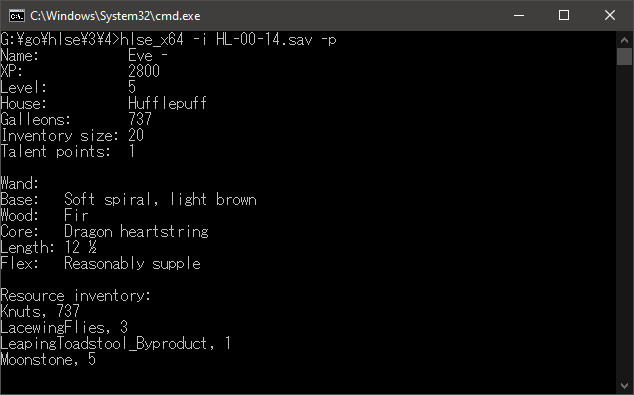 GitHub - Sorrow446/HLSE-Hogwarts-Legacy-Save-Editor: Save editor for Hogwarts Legacy written in Go.