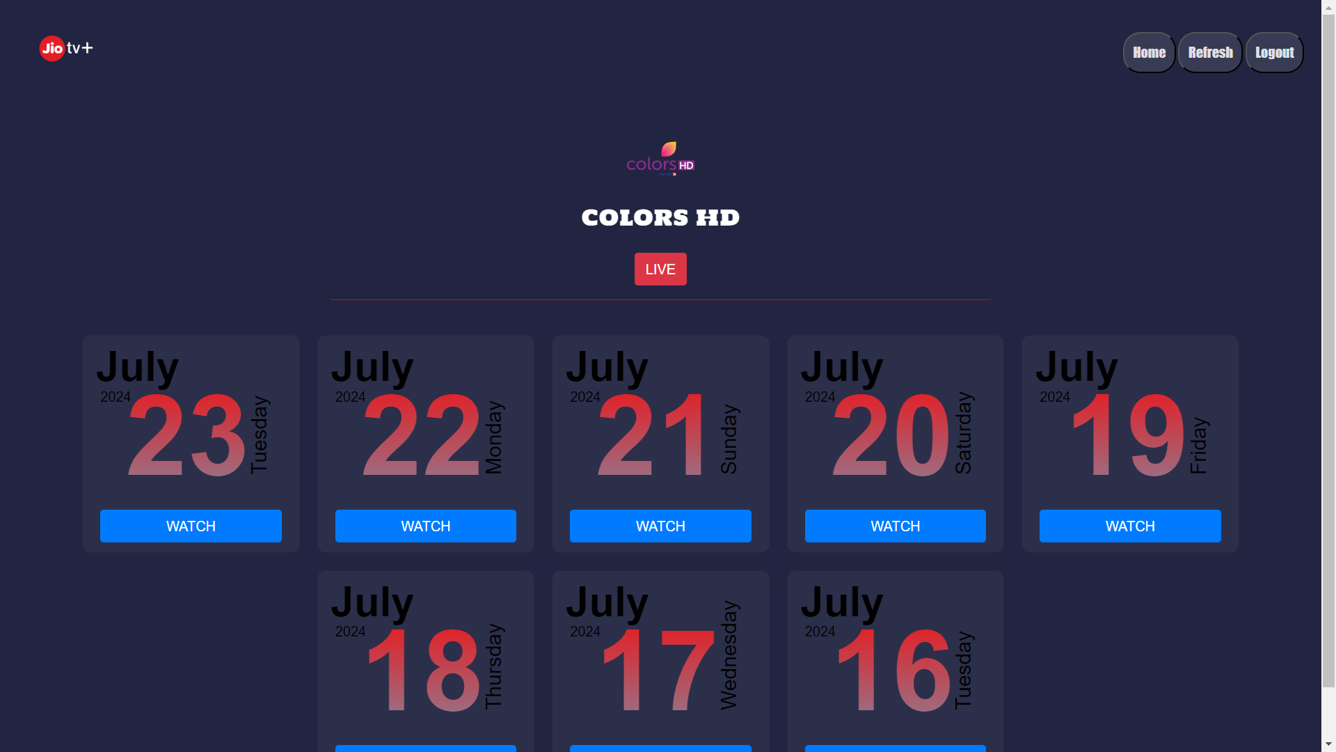 GitHub - mitthu786/TS-JioTV: 📺 TS-JioTV v4.4 with ⏰ 7-Days CatchUp