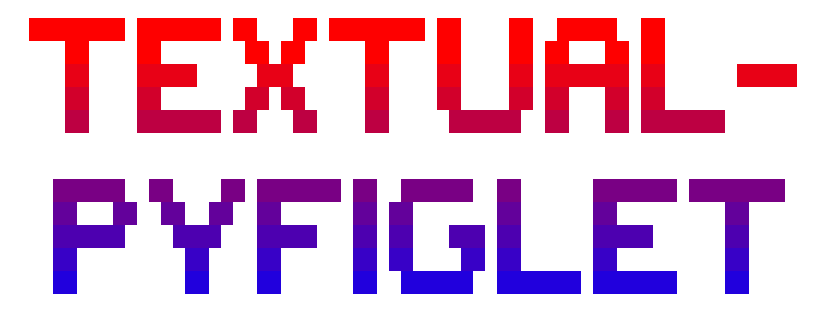 GitHub - edward-jazzhands/textual-pyfiglet: An implementation of Pyfiglet for the Textual framework