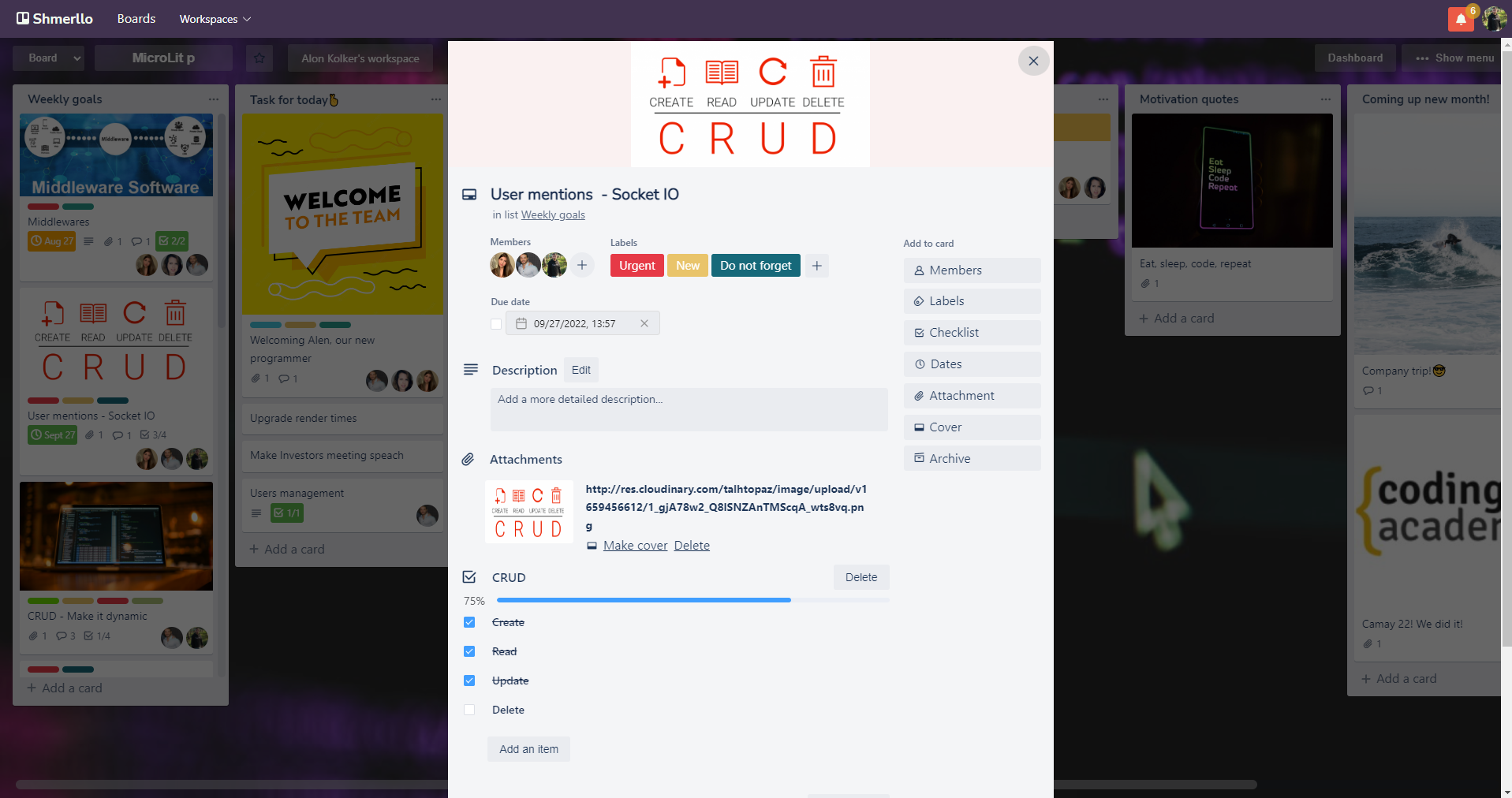 GitHub - AlenChernick/Sprint4-Shmerllo-frontend: Trello-clone final ...
