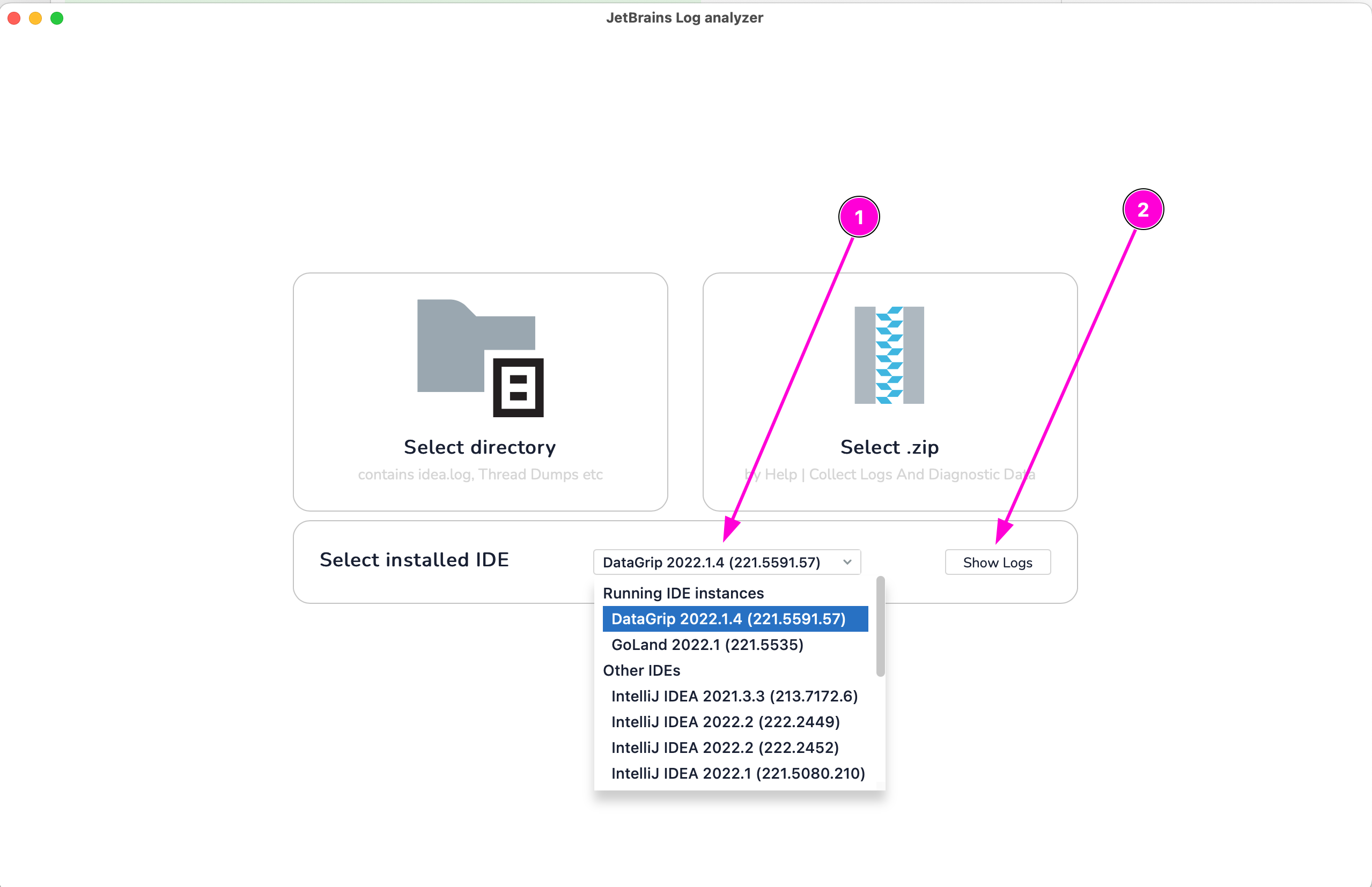 GitHub - JetBrains/IntelliJ-Log-Analyzer: Utility to visualize logs of any JetBrains IDE