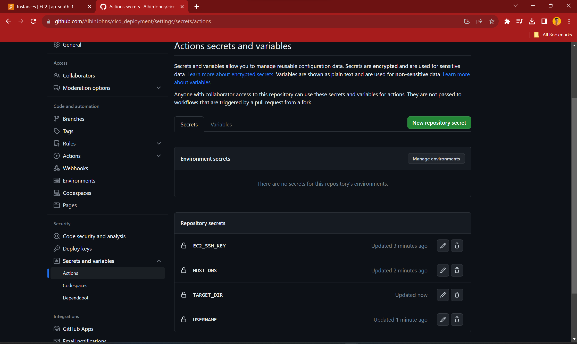 GitHub - AlbinJohns/AWS-CICD-Project: This repository demonstrates an ...