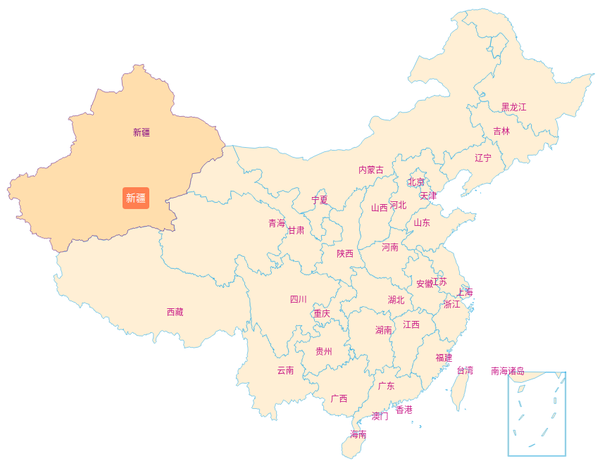 GitHub - xiulizhao/echartchina: Echarts中国地图元素，用于显示地图区域