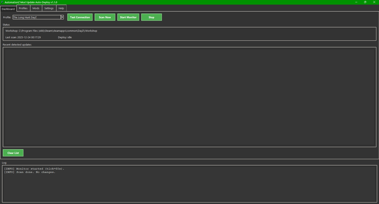 GitHub - DayZ-AutomationZ/Steam-Workshop-Mod-Update-Auto-Deploy: AutomationZ Mod Update Auto ...