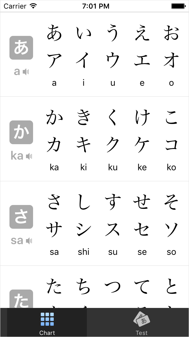 GitHub - xhacker/Cryptomeria-iOS: Learn Japanese kana on iOS.