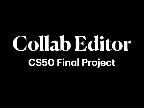 GitHub - SehajCodes/collab-editor: Real-time Collaborative File/Code Editor