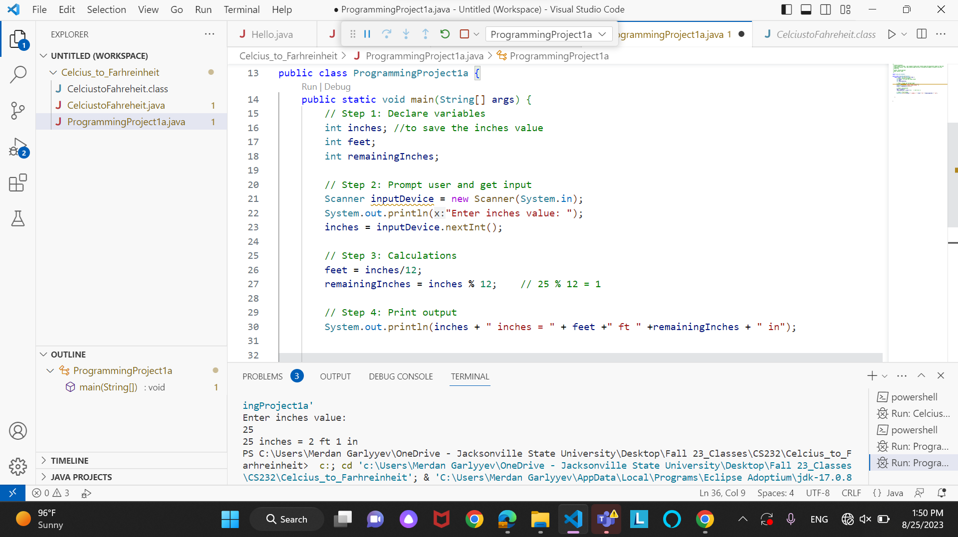 GitHub - merdan10-tech/InchesToFeetConverter_Project