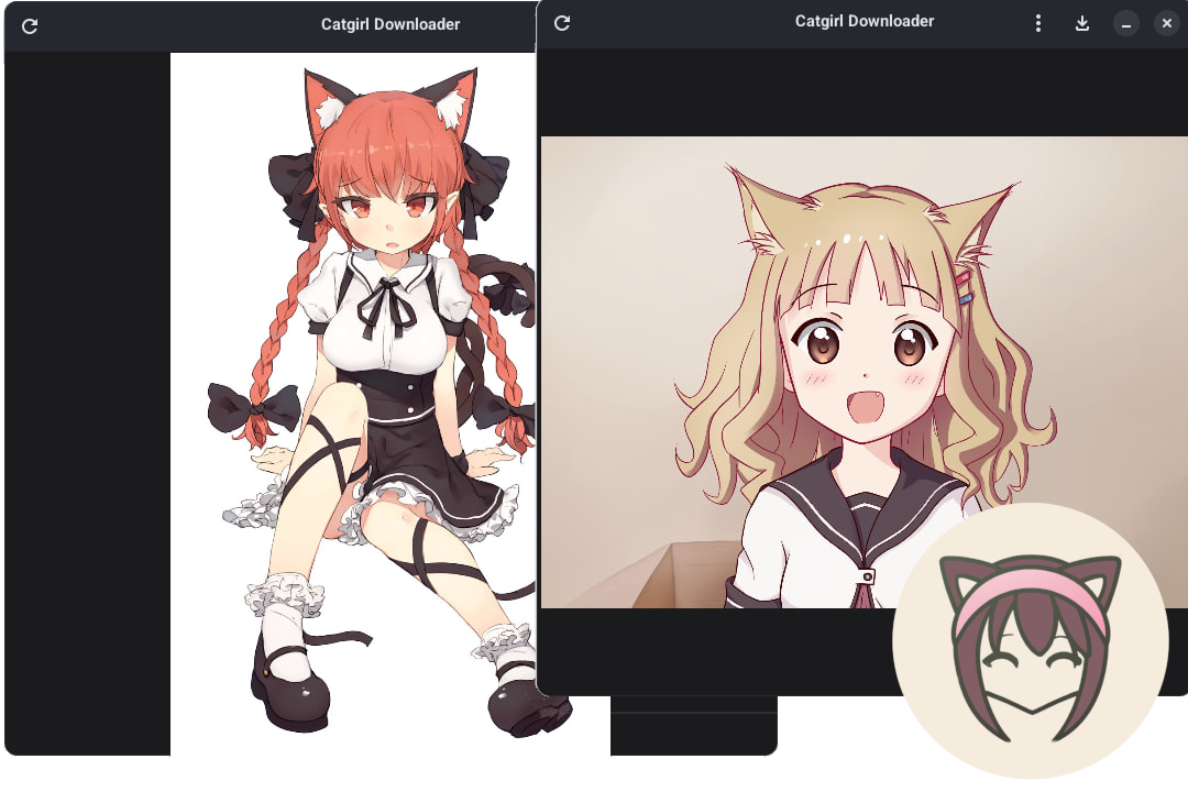 GitHub - NyarchLinux/CatgirlDownloader: A GTK4 application that downloads images of catgirl ...