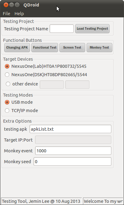 GitHub - leejaymin/QDroid: QDroid is a new tool to assess quality of mobile apps