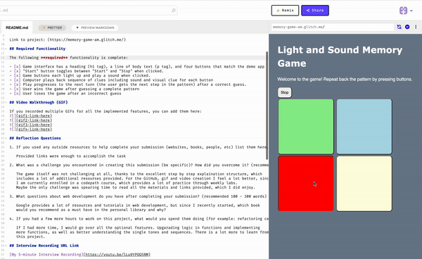 GitHub - antmut/Memory-game
