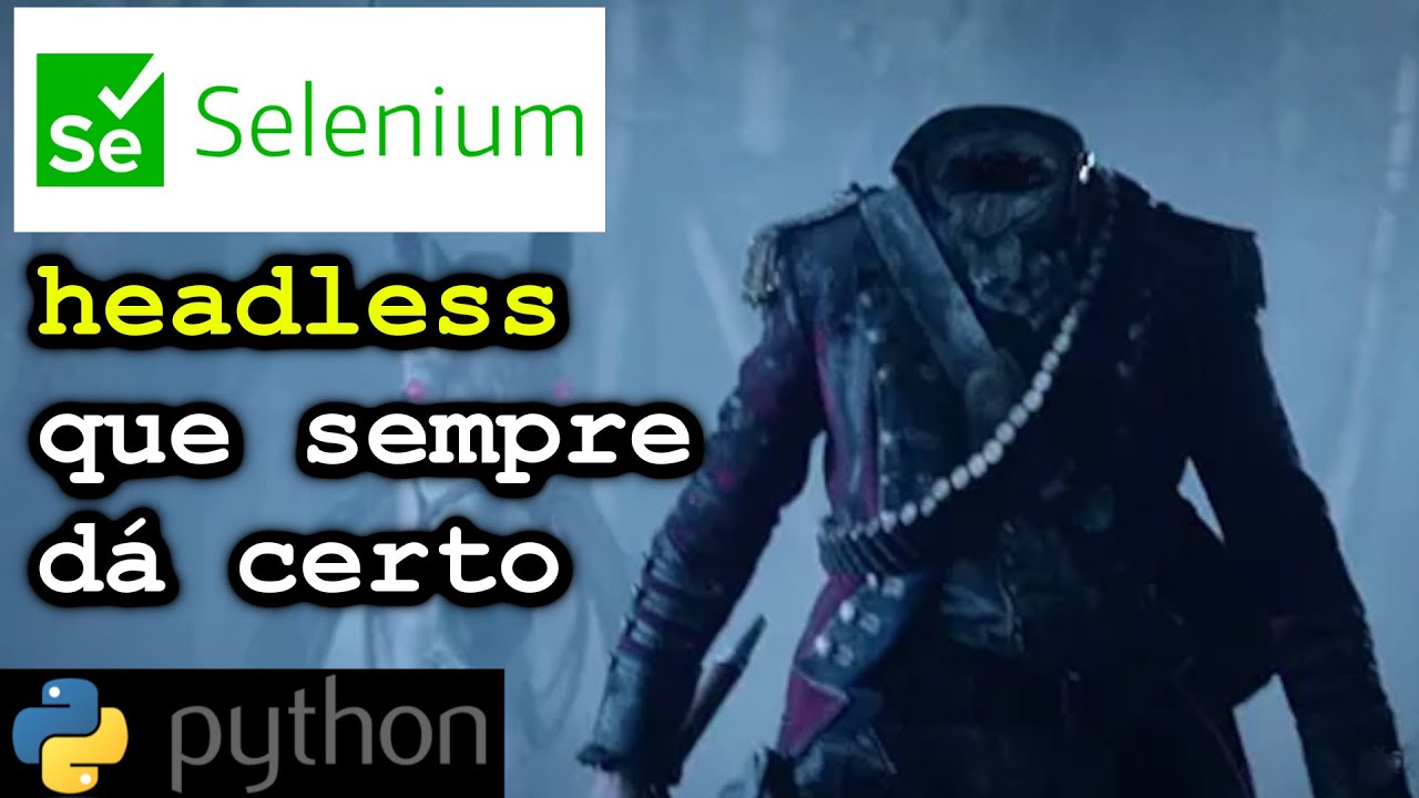 GitHub - hansalemaos/tutorial_selenium_headless: Selenium headless que sempre funciona