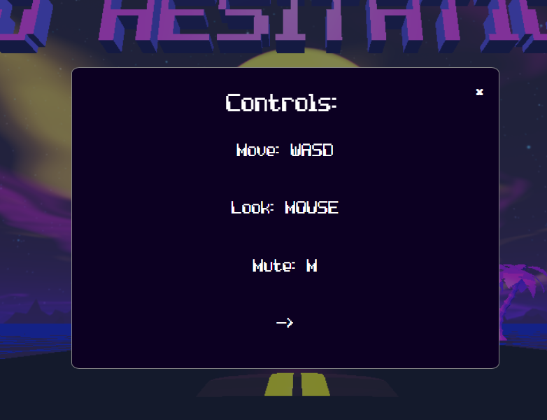 GitHub - FarzamA/NoHesi: A 3-D game utilizing Three.js where the ...