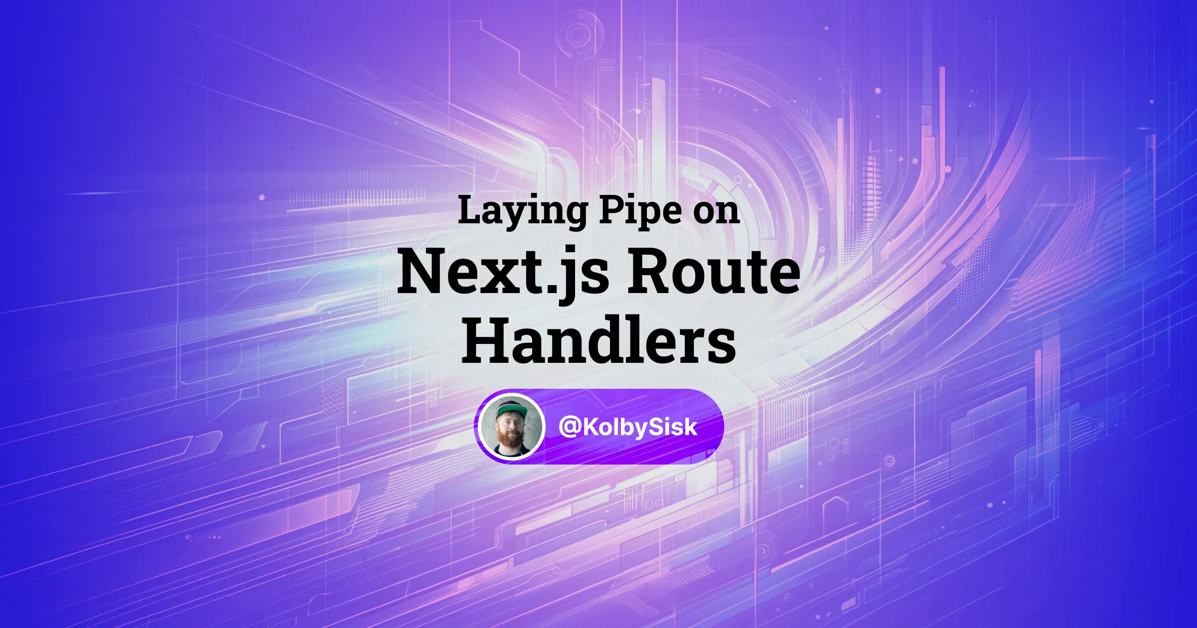 GitHub - KolbySisk/next-route-handler-pipe: Pipe together functions to ... GitHub - KolbySisk/next-route-handler-pipe: Pipe together functions to ...