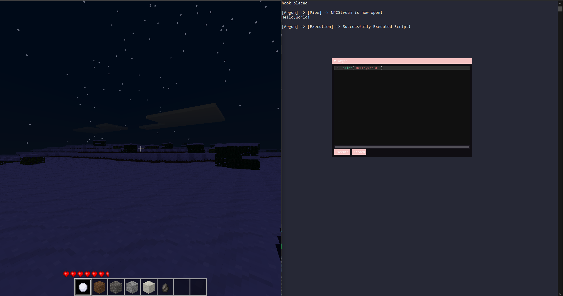 GitHub - cateVM/Argon: Minetest executor