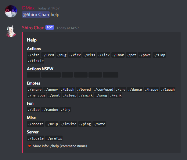 GitHub - DMax-YT/shiro-chan: A simple Discord RolePlay bot.