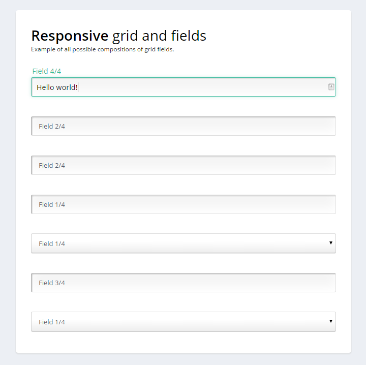 GitHub - marcelodolza/responsive-grid-form: Responsive Grid & Form with pure CSS