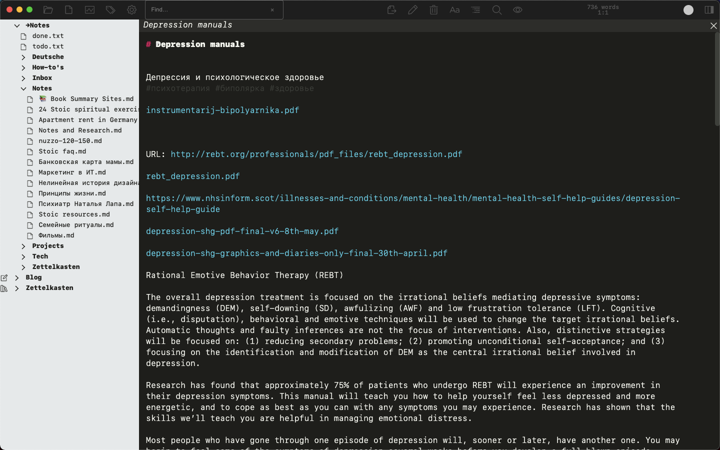 GitHub - jegornagel/zettlr-sublime: A Sublime like theme for Zettlr Editor.