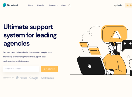 GitHub - Startup-Landing/Startup-Landing: Collection of free top of the ...