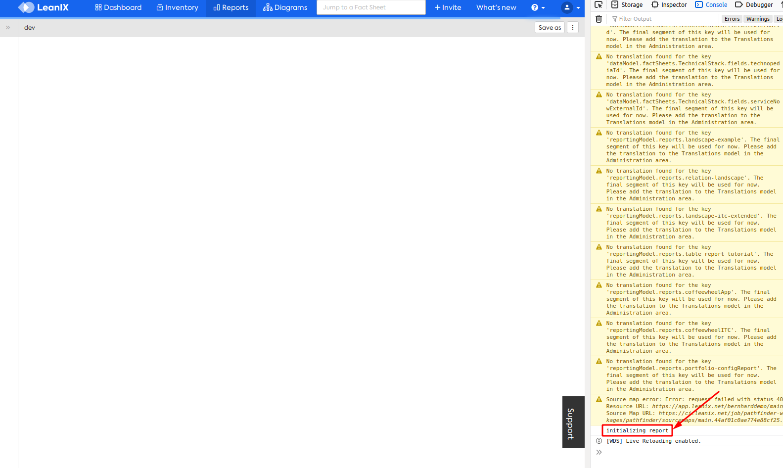 LeanIX Custom Reports Tutorial 03: Visualizing workspace data · GitHub