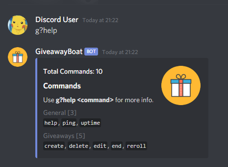 GitHub - twlite/GiveawayBoat: Discord giveaway bot using "discord-giveaways"
