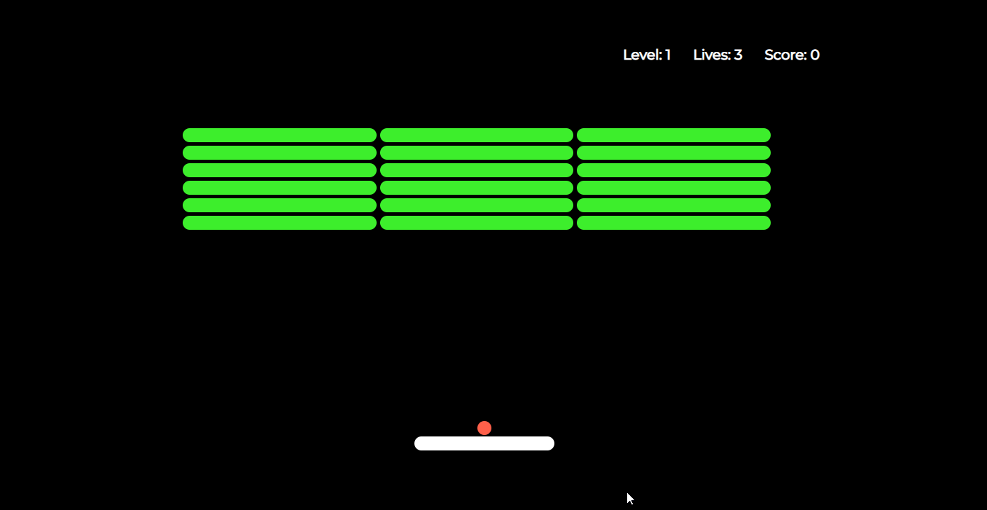 GitHub - madzadev/breakout: 🕹 A Breakout game with levels, speed modes ...