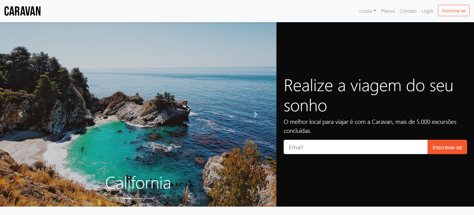 GitHub - johnatandjesus/caravan-curso: ️ Site de agência de viagens para estudo de Bootstrap 4