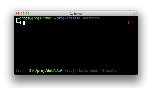 GitHub - Grogs/dotfile: My unix dotfiles