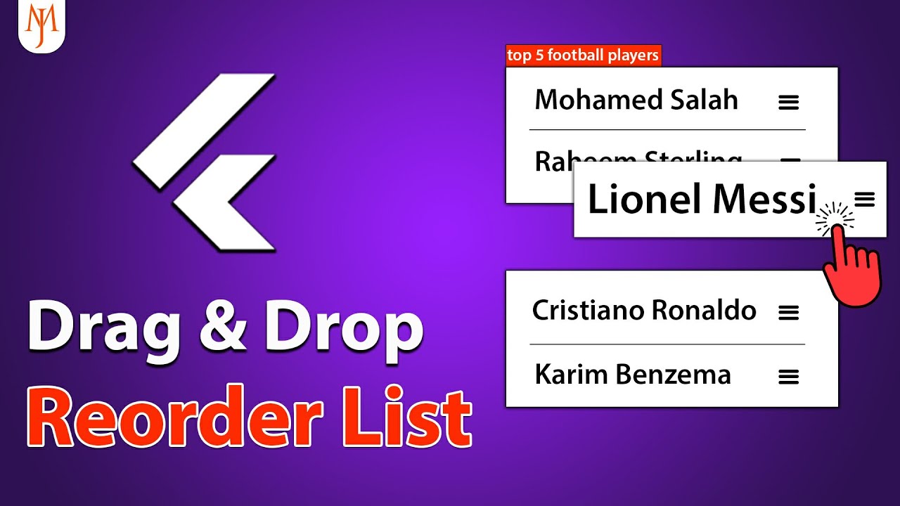 GitHub - JohannesMilke/reorderable_listview: Reorder a List by drag and drop in Flutter using ...