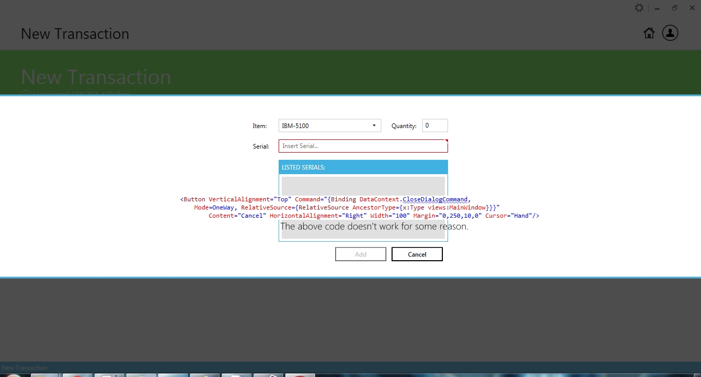 WPF MVVM mahapps can't close Custom Dialog · Issue #2260 · MahApps/MahApps.Metro · GitHub