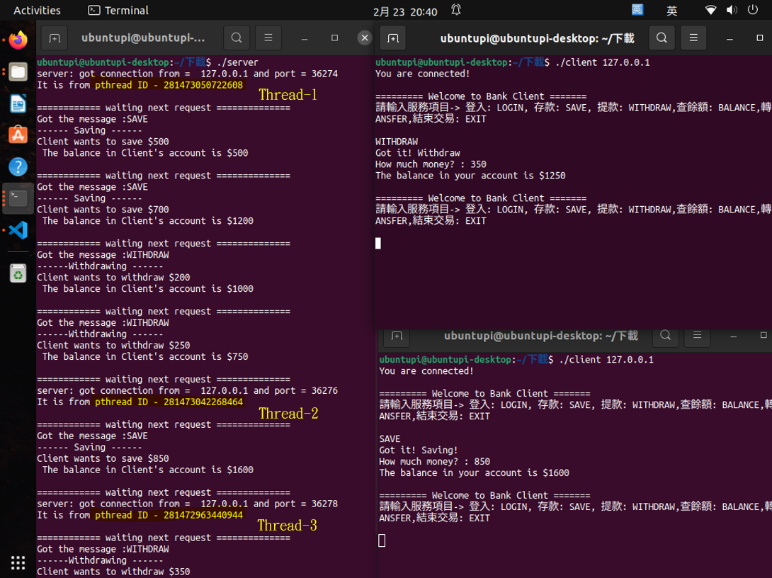 GitHub - daniel05155/Client-Server-Bank-System: This project is a banking management system ...