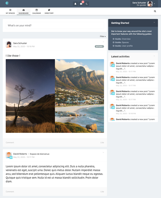GitHub - TheCl3m/humhub-themes-flattened-hub: Flattened Hub - For ...