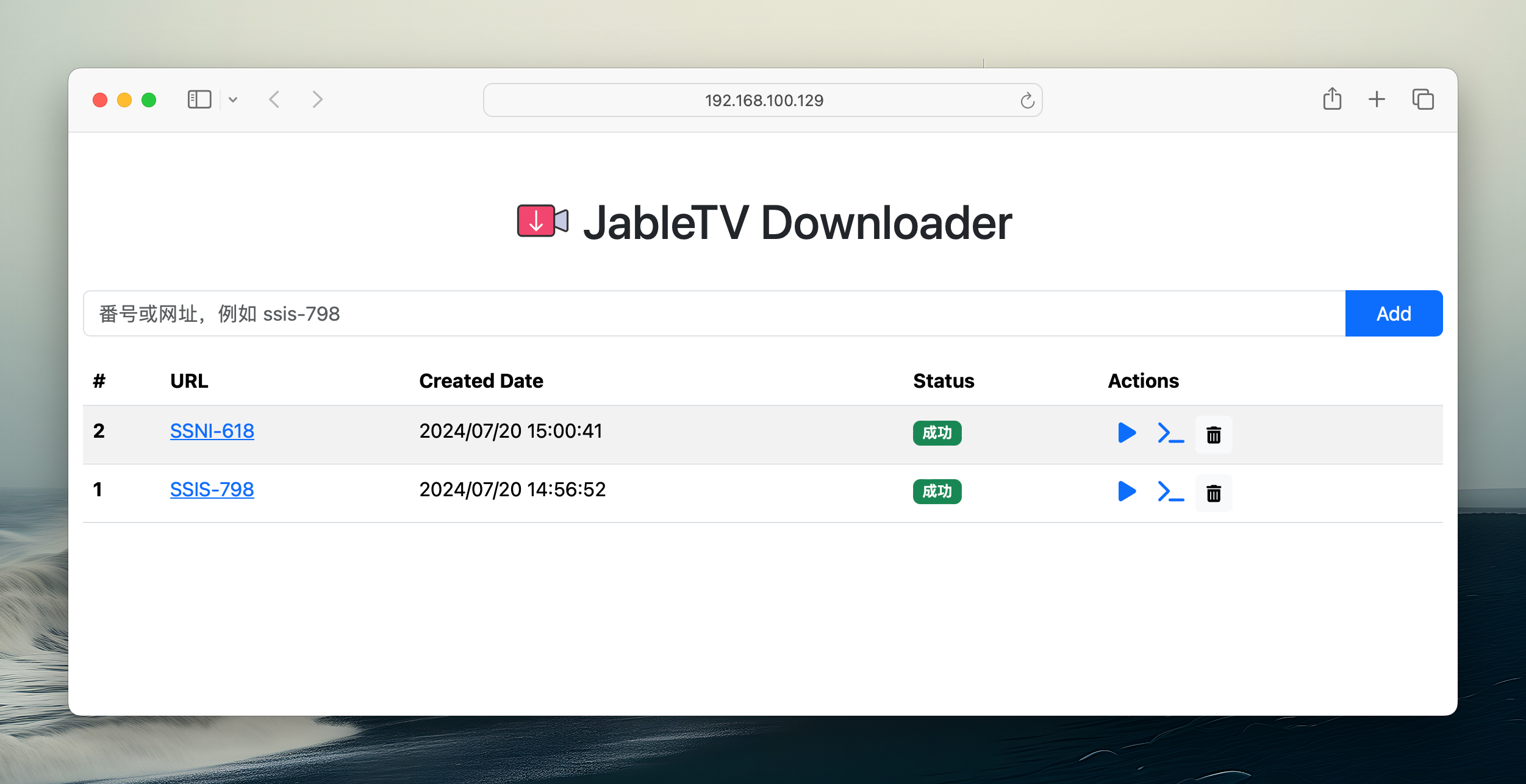 GitHub - chencanfggz/JableTVDownload-WebUI: A user-friendly web interface for downloading videos ...