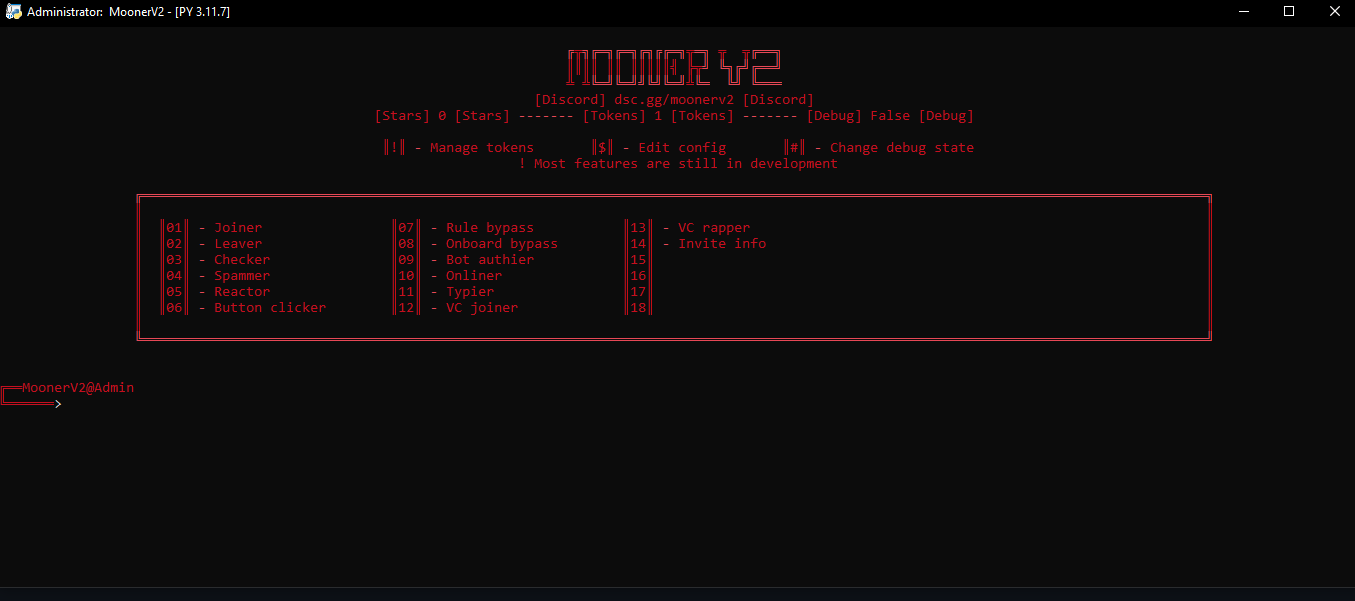 GitHub - ReitoRaider/MoonerV2: Mooner V2 is a discord raiding tool thats 100% free and open source