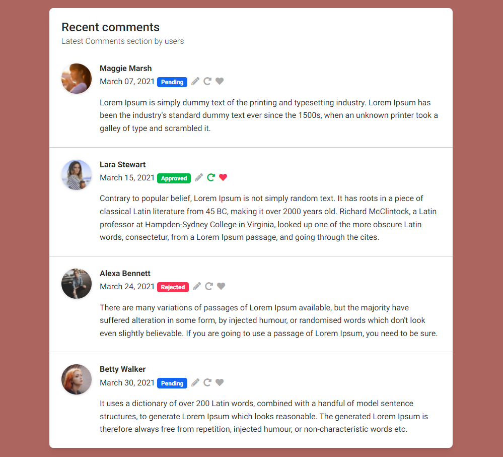 GitHub - mdbootstrap/bootstrap-comments: Responsive Comment Box built with the Bootstrap 5 ...