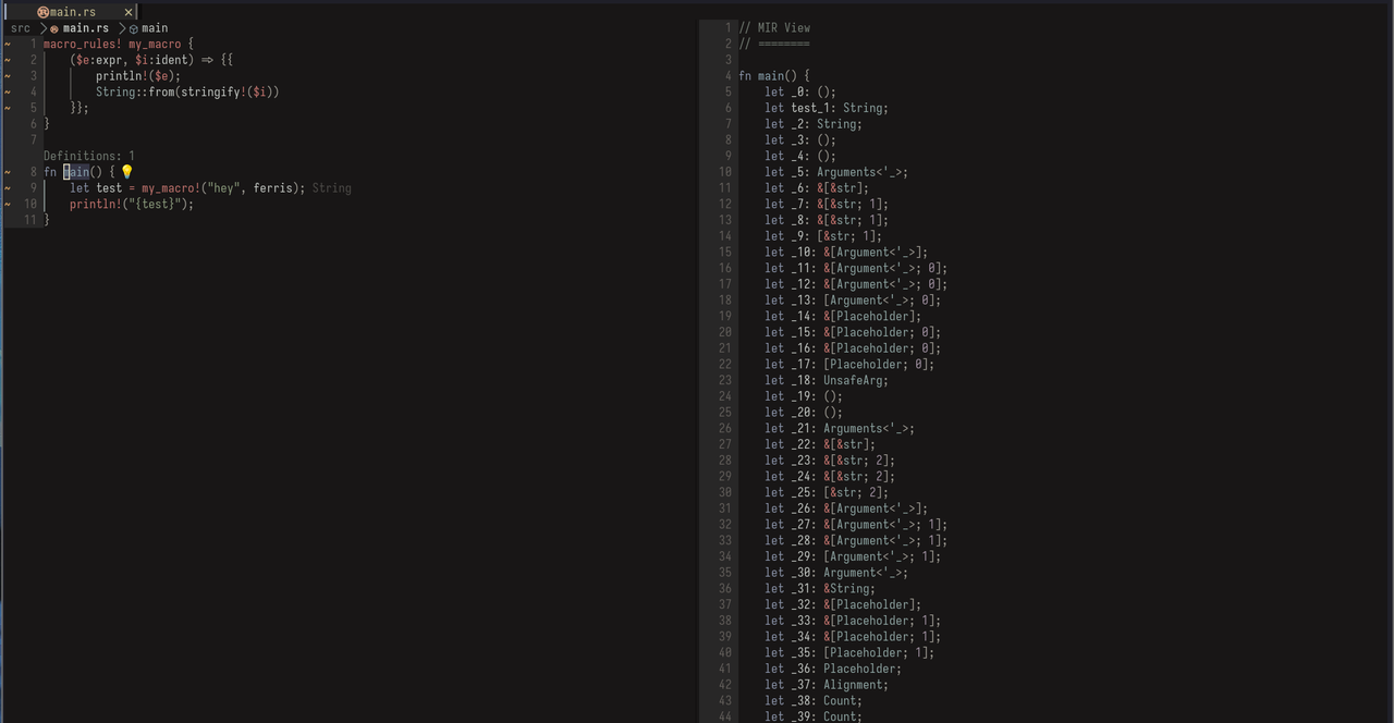 GitHub - vxpm/ferris.nvim: Neovim plugin for interacting with Rust-Analyzer's LSP extensions