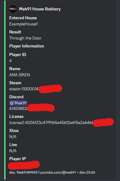 GitHub - Mek91/Mek91-HouseRobbery