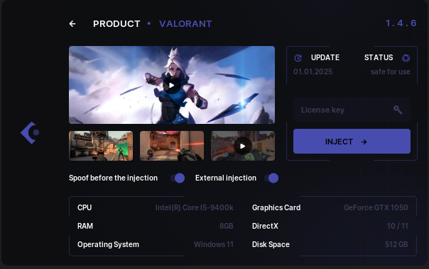 GitHub - zadiefx/Imgui-Loader-Sapphire: custom imgui loader, with many custom features.
