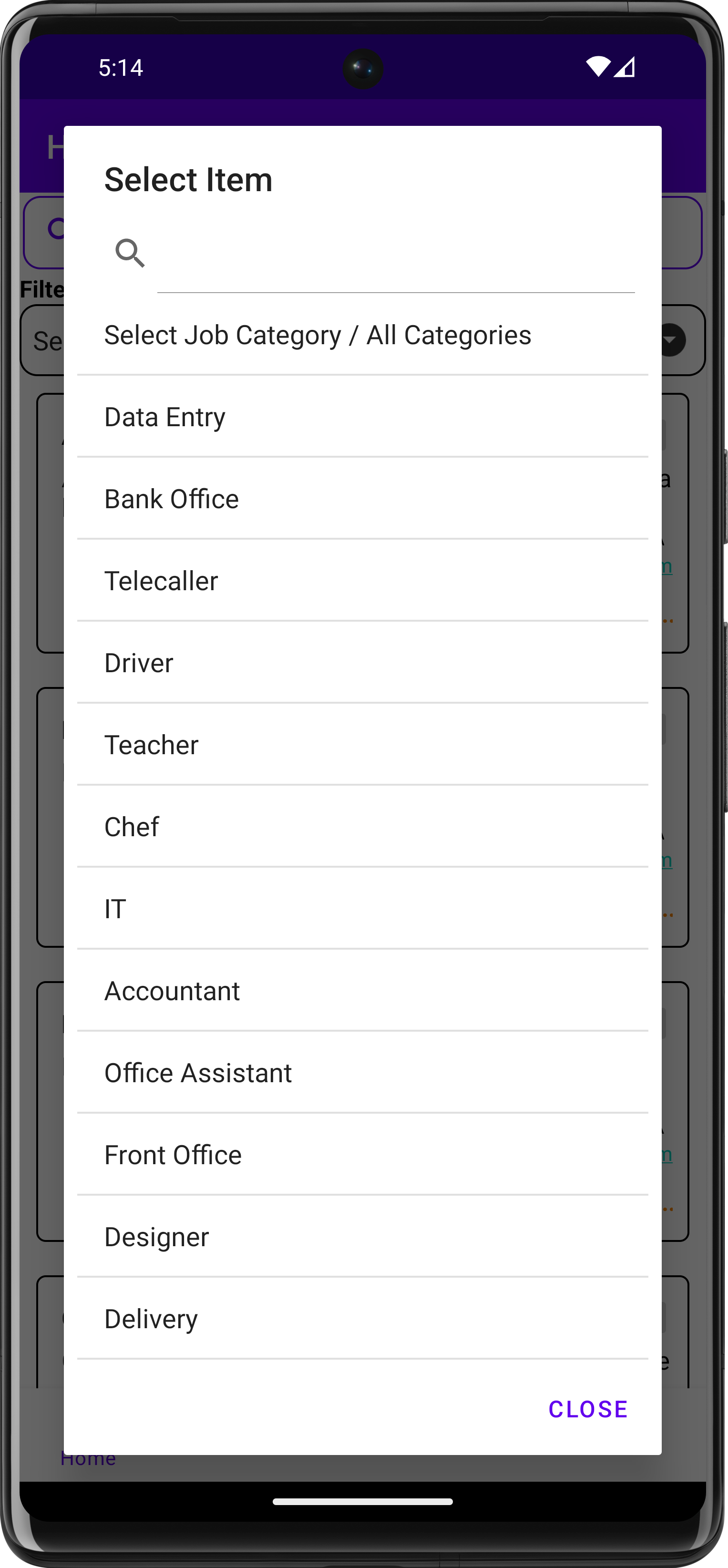 GitHub - harvinshibu/JobStack-Android-App: A Job Portal Android Application