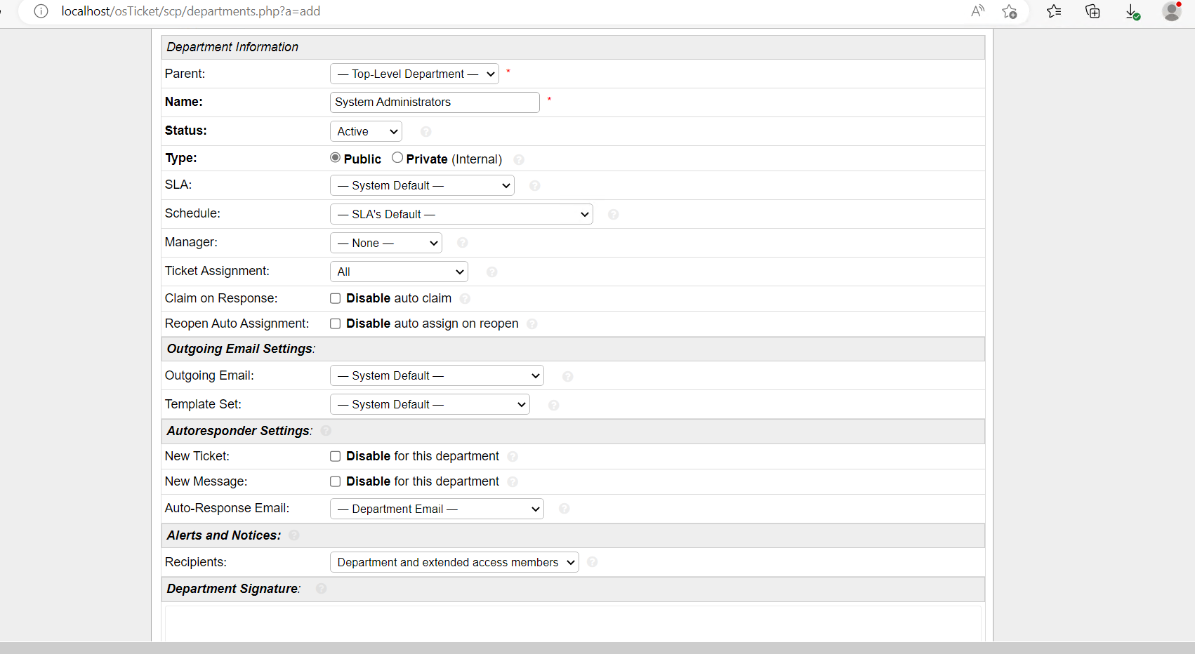 GitHub - CastroCMiguel/osTicket-Post-Installation-Configuration