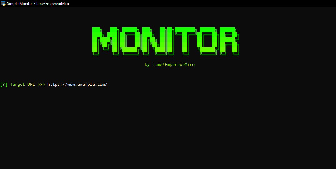 GitHub - EmpereurMiro/Simple-Monitor: ⚙️ A Simple Monitor, he send a ...