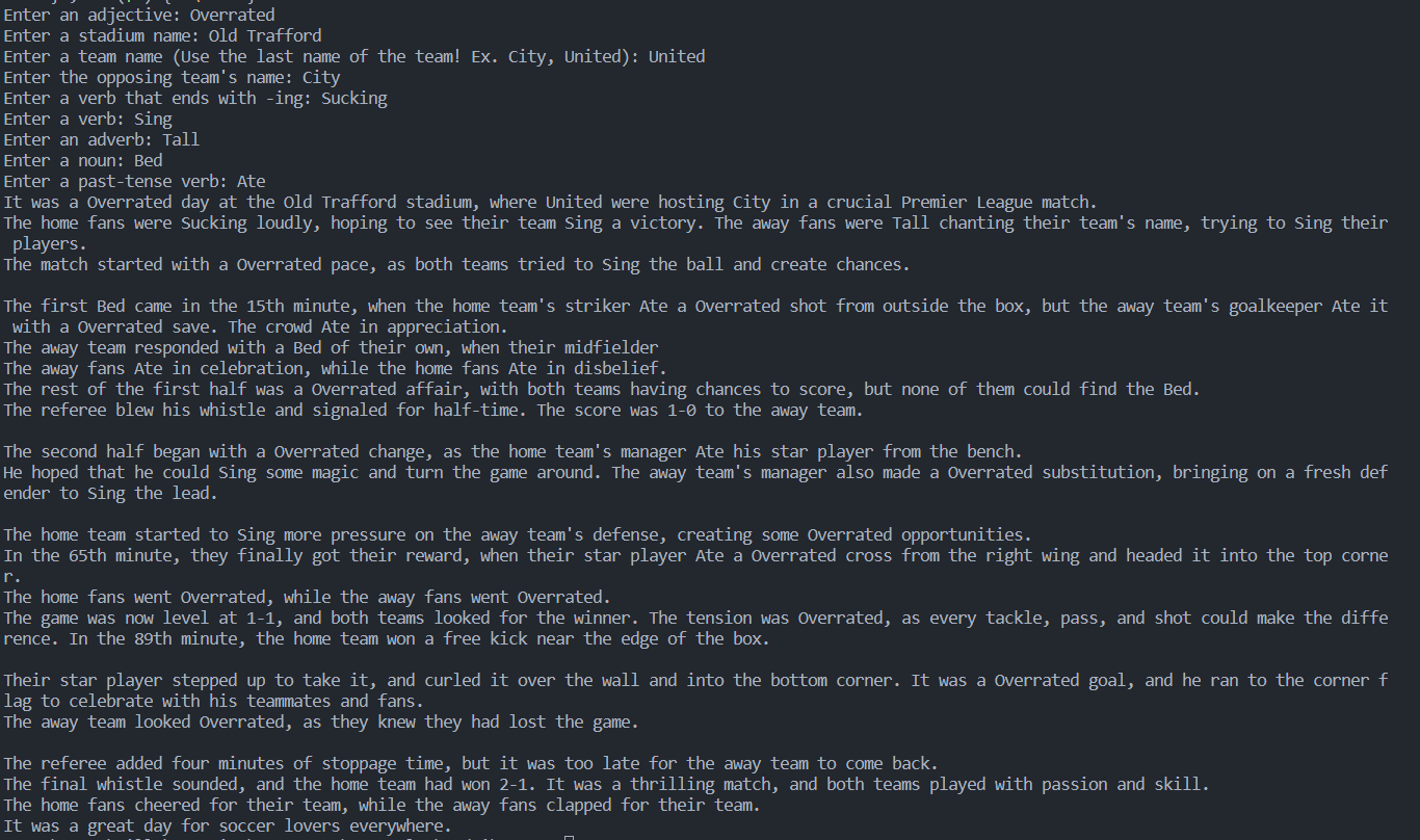 GitHub - Dilsinnam/madLibs-In-C: My first C "project" that is fully made in C.