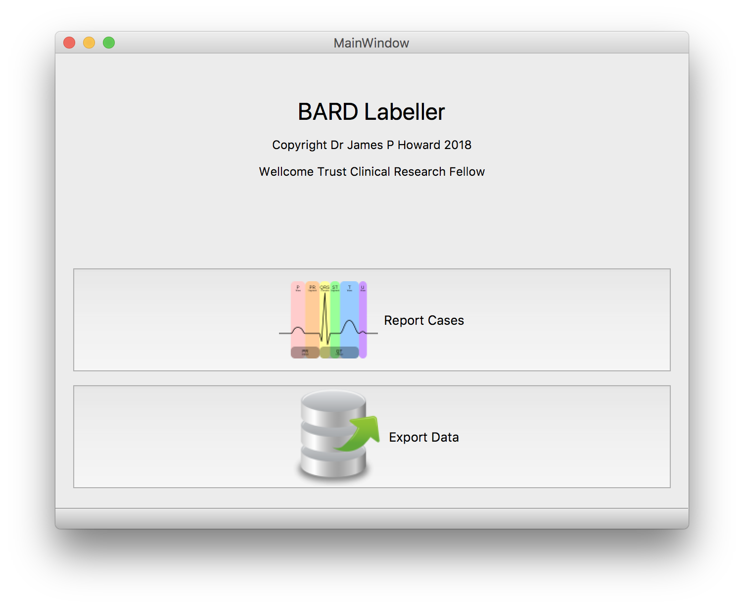 GitHub - jphdotam/BARD-labeller: Python app for labelling ECG text files exported from the BARD ...