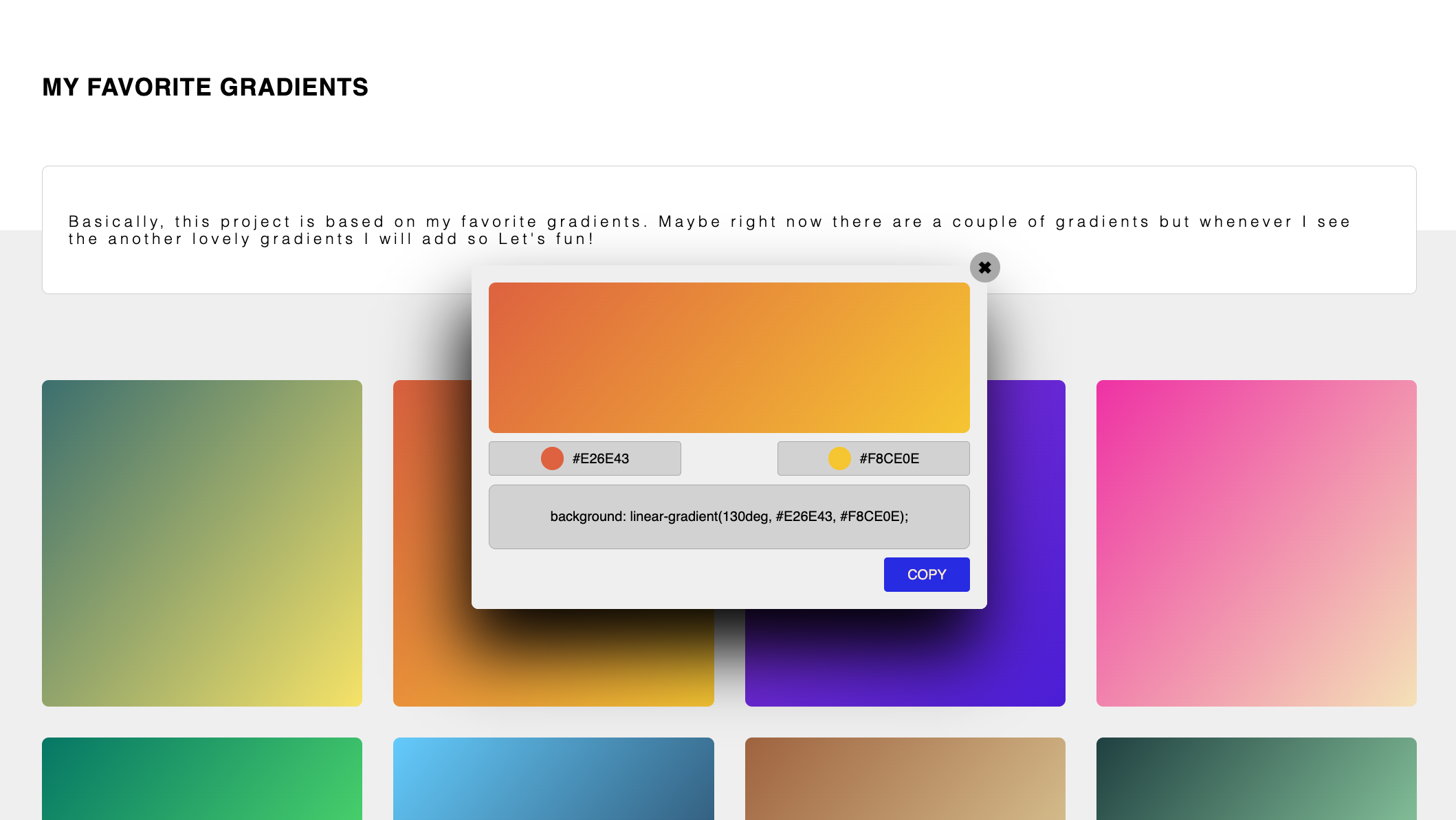 GitHub - batuhan-bas/my-favorite-gradients: The project's main purpose I have many gradient ...