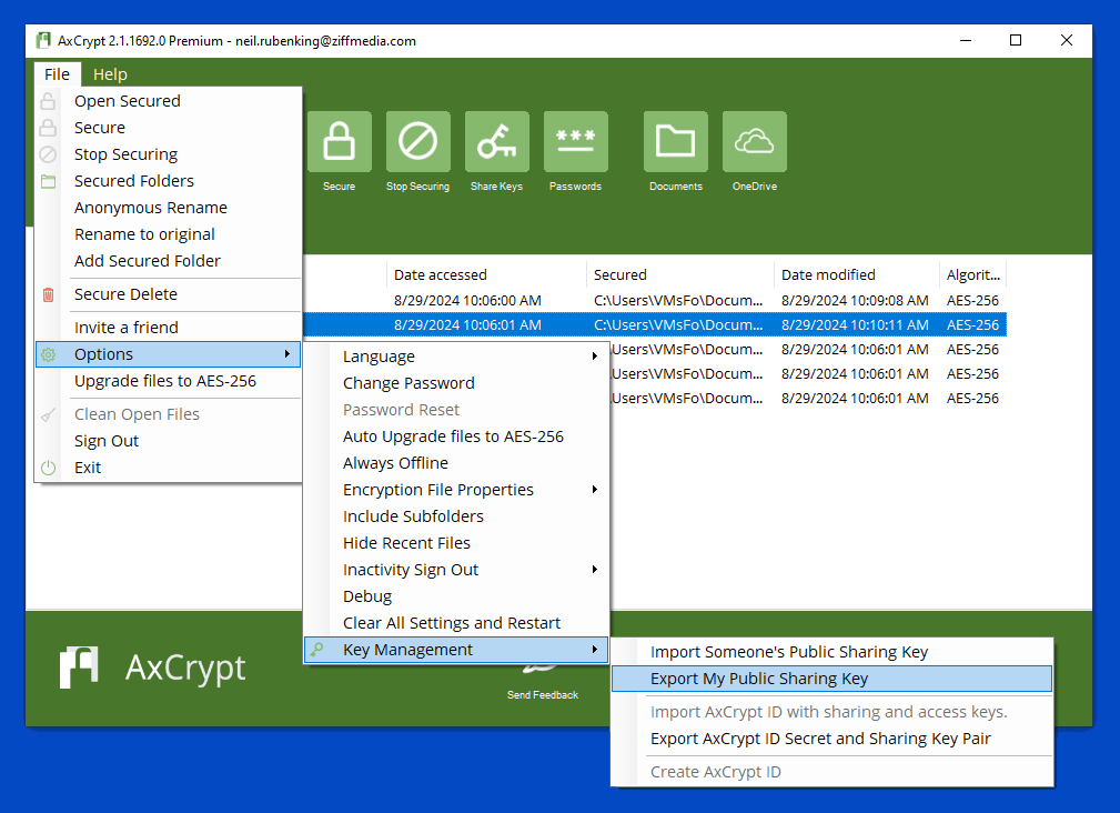 AxCrypt Portable · GitHub