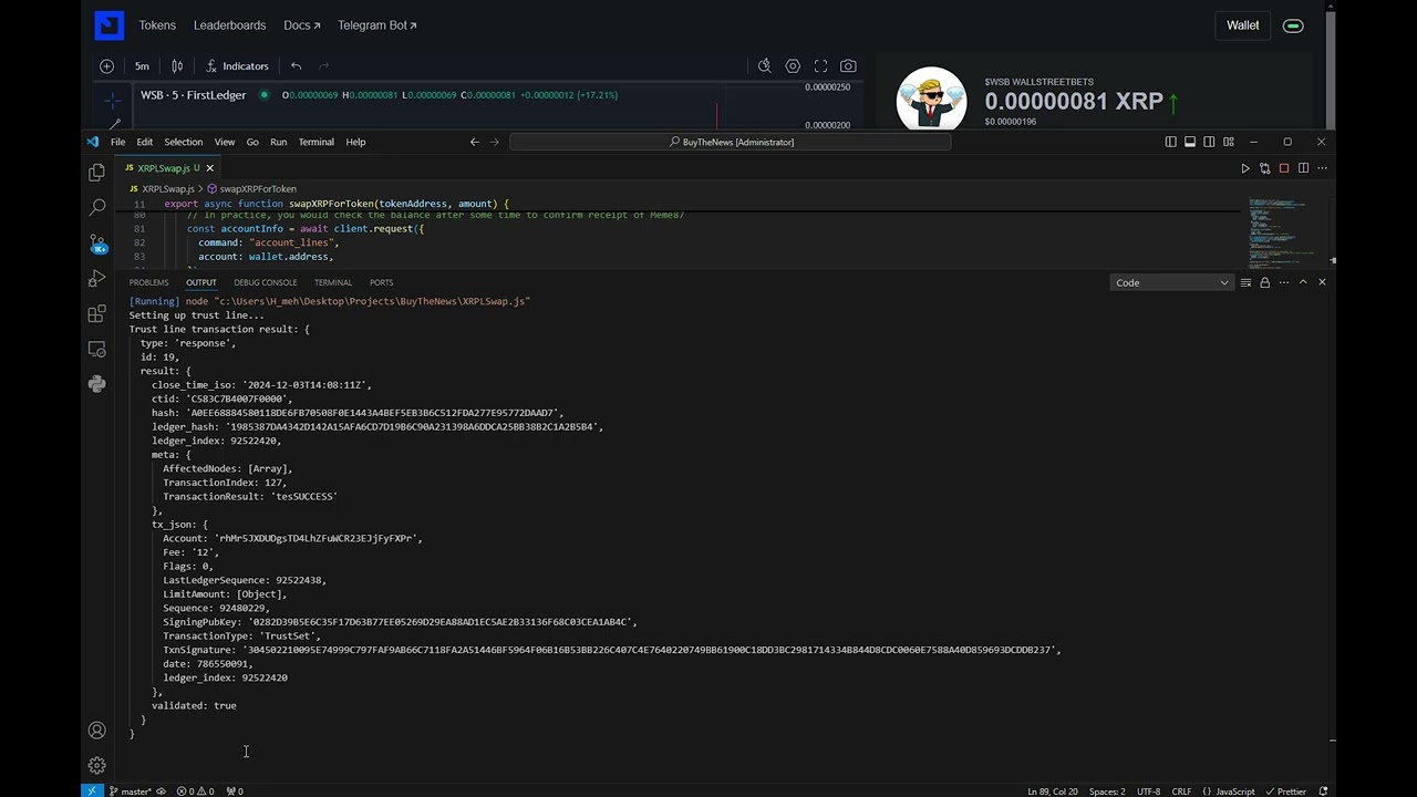 GitHub - Metalingus/XRPL-First-Ledger-Swap: XRPL First Ledger buy bot for nodejs/ typescript