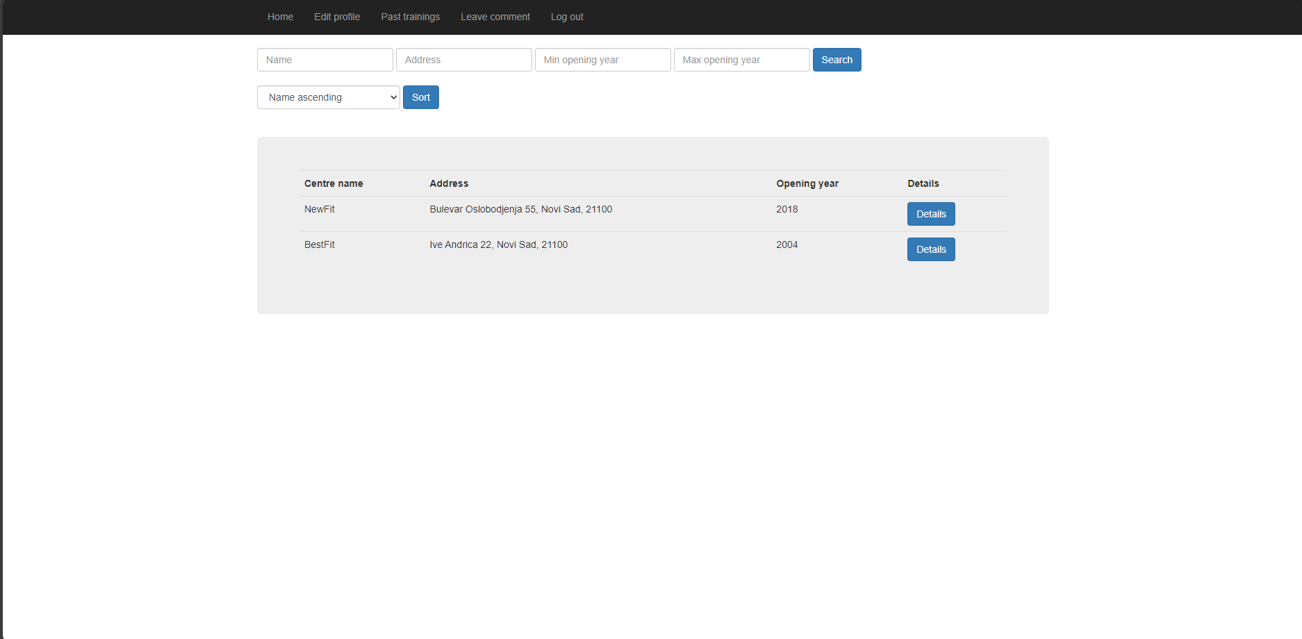 GitHub - Dualxyz/-UNI-Fitness-Center-WebApplication: Web application which allows for ...